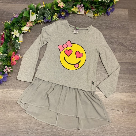 Dollie & Me | Dresses | Dollie Me Girls Smiley Face Tunic Size 7 | Poshmark